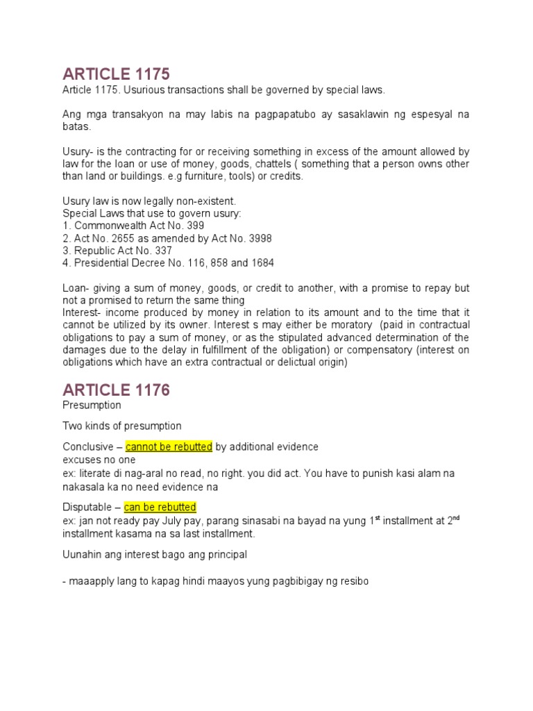 ARTICLE 1175: ST ND | PDF | Government | Justice