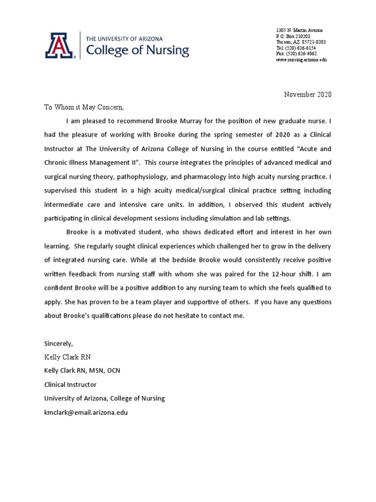 Murray Letter | PDF