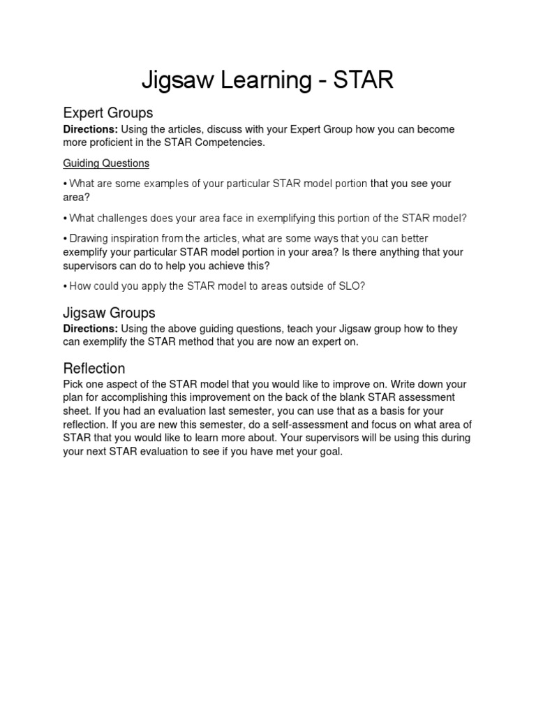 STAR Competencies Mastery Guide | PDF | Business | Self-Improvement
