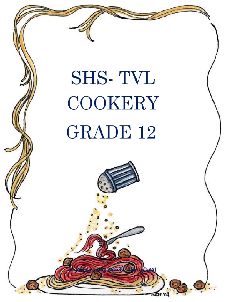Grade 12 TVL Cookery Activities | PDF