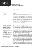 Interest Checklist | PDF | Pleasure | Occupational Therapy