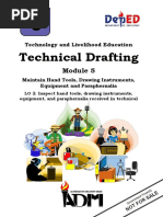 Technical Drafting-Module 5 | PDF | Technical Drawing | Triangle