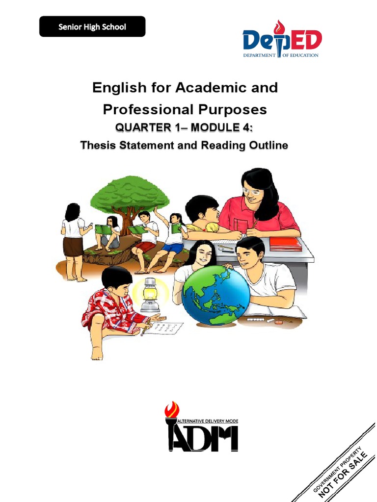 EAPP Module 4 | PDF | Stress (Mechanics) | Essays