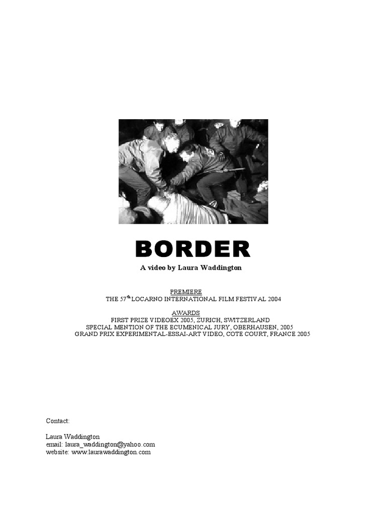BORDER Video de Laura Waddington | PDF | Refugee | France