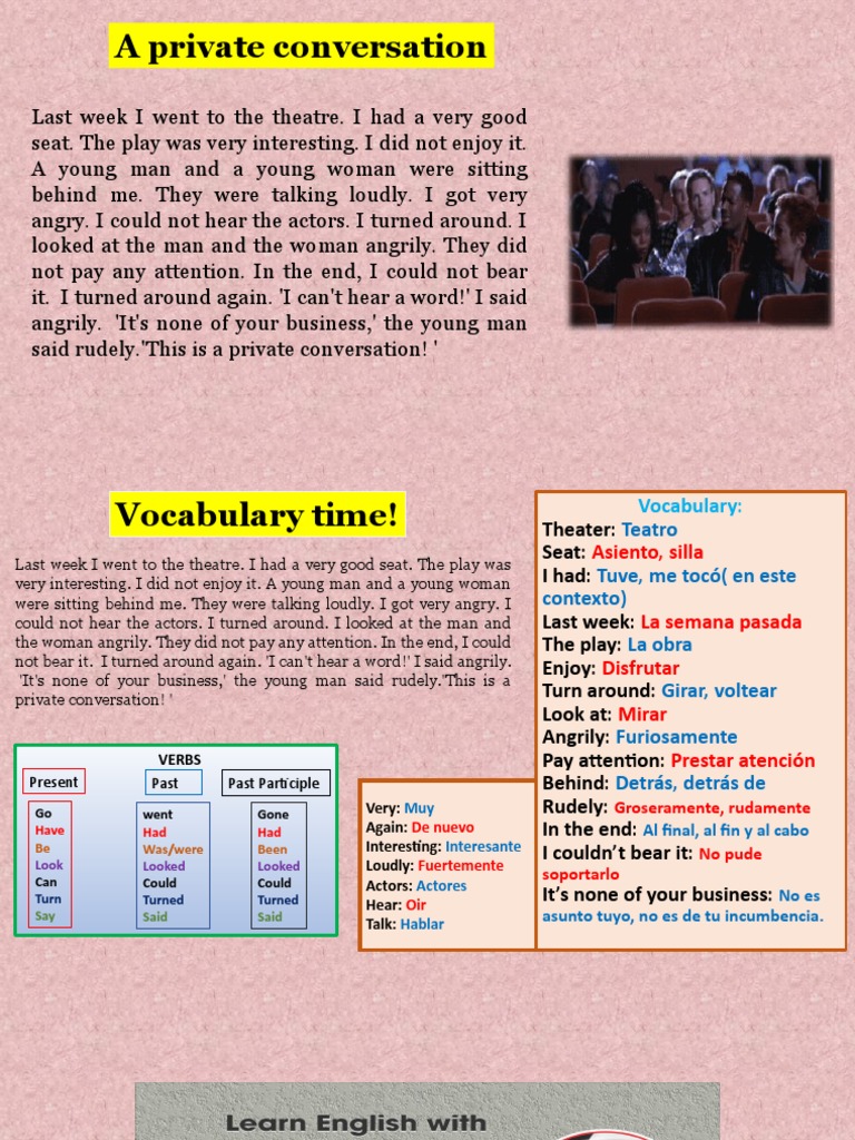 A Private Conversation | PDF | Language Mechanics | Semiotics