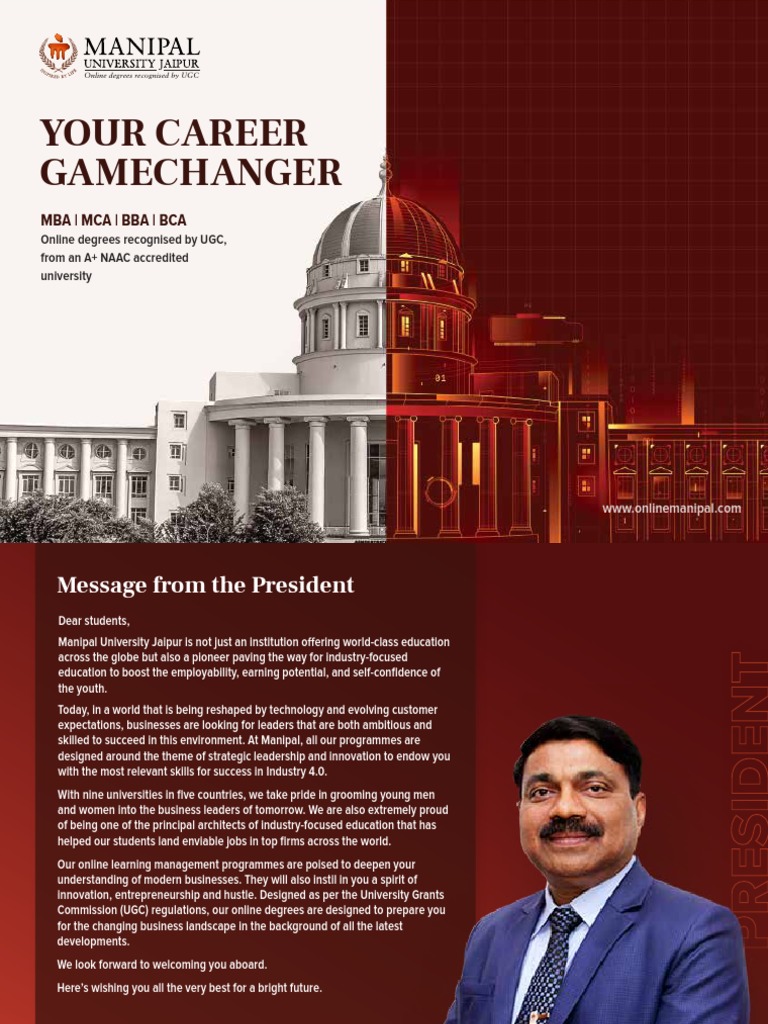 Your Career Gamechanger: Mba - Mca - Bba - Bca | PDF | Master Of ...