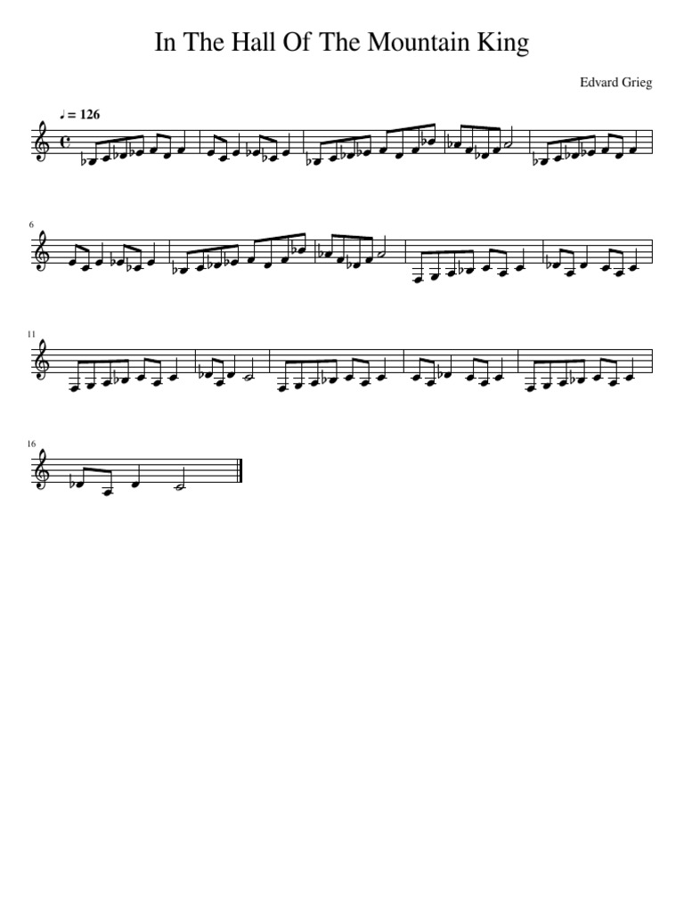 In - The - Hall - of - The - Mountain - King .2 PDF | PDF