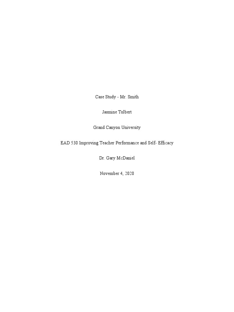 Case Study - MR | PDF | Classroom | Classroom Management