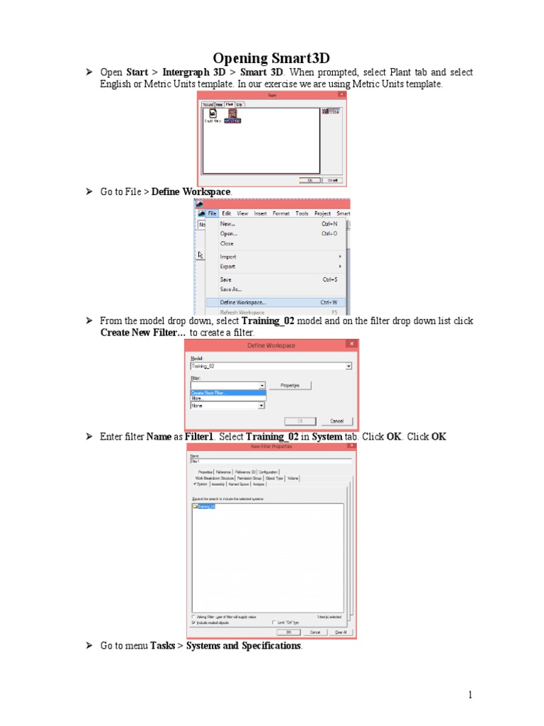 Hands-On For SP3D - Plant Design01 | PDF | Computers