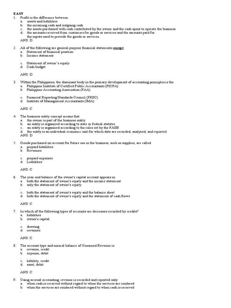 Practice Questions Vol2 | PDF | Debits And Credits | Financial Accounting