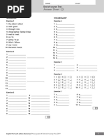 File 8A Answer Keys | PDF | Language Arts & Discipline