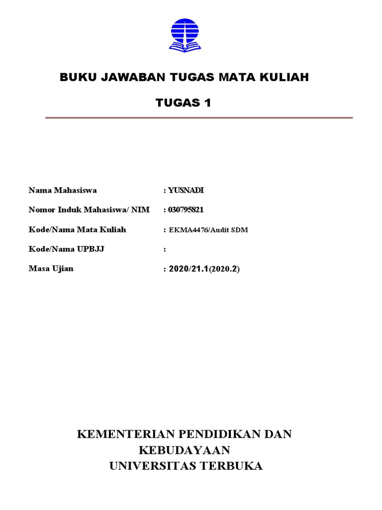 Naskah Ekma4476 Tugas1-Dikonversi | PDF