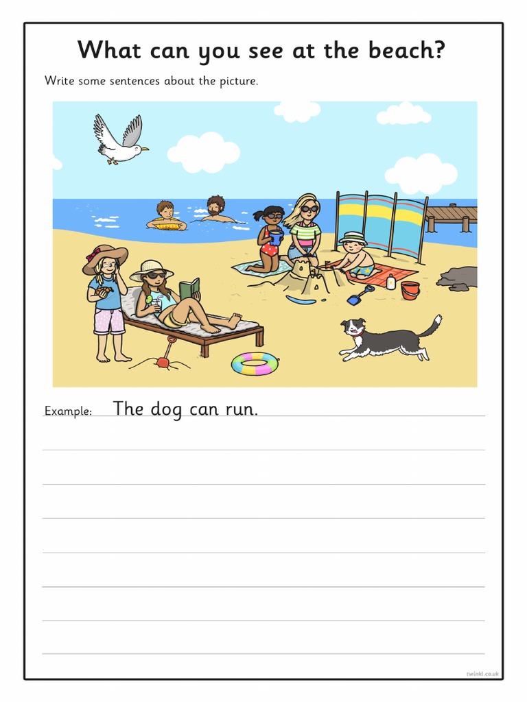 Present Continuous Describe The Picture