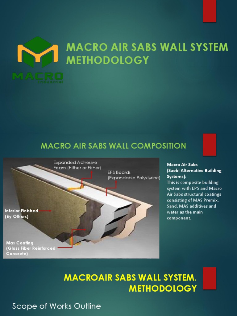 Macro Air SABS Wall System: Methodology and Implementation | PDF ...
