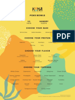 Dadawan Menu: Stone Bowl & More | PDF | Sauce | Hamburgers