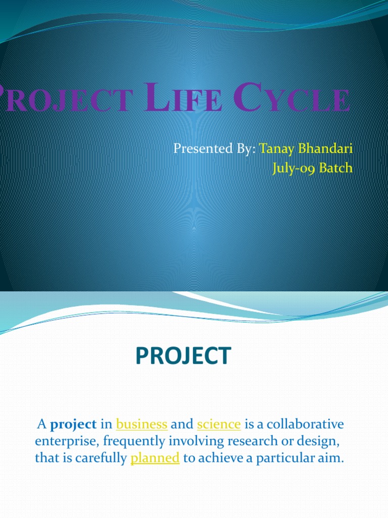 Project Life Cycle Overview | PDF | Project Management | Product Lifecycle