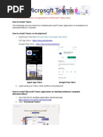 A Step-by-Step Guide On How To Use Microsoft Teams | PDF