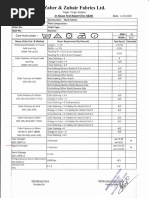 Fabric Test Report for Rajby Industries | PDF | Textiles | Textile And ...