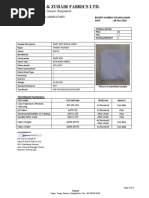 Fabric Test Report | PDF | Textiles | Textile And Clothing
