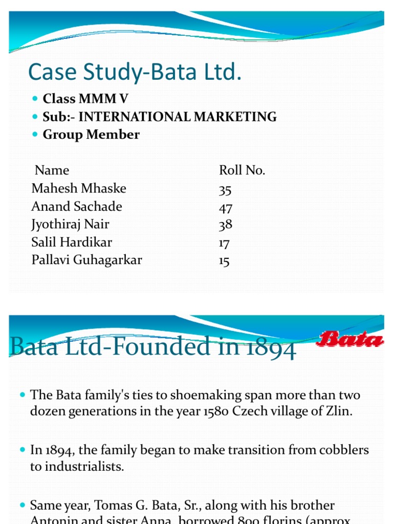 Bata Case Study | Download Free PDF | Shoe | Retail