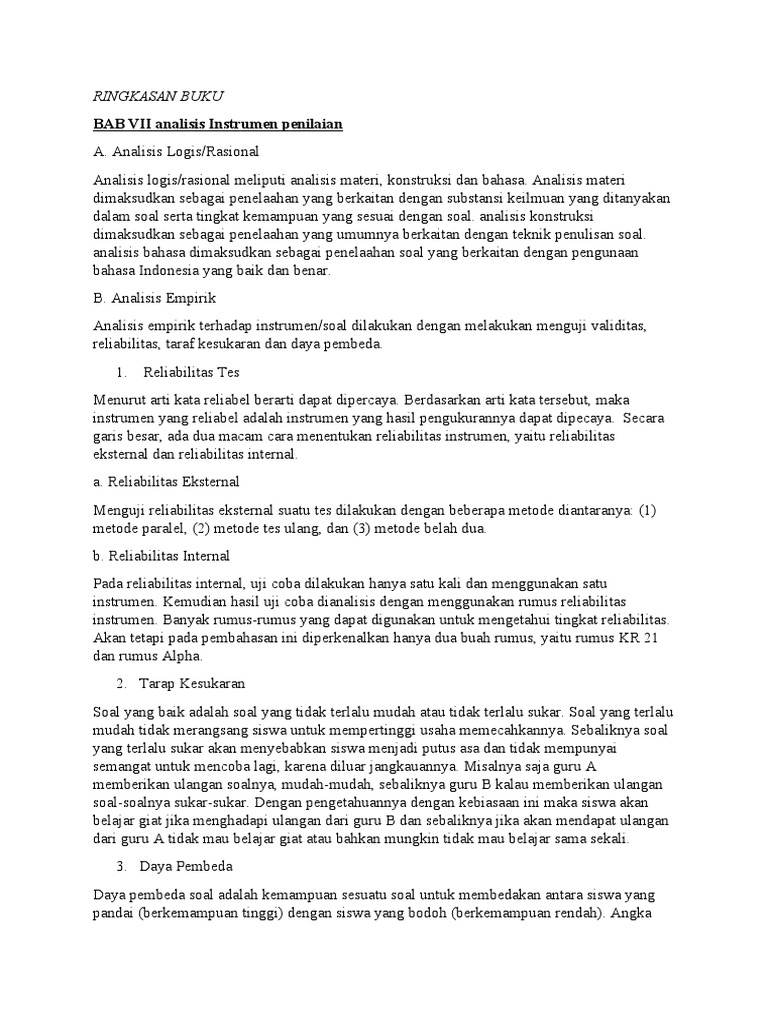 Maria Bab 7-8 Ringkasan | PDF