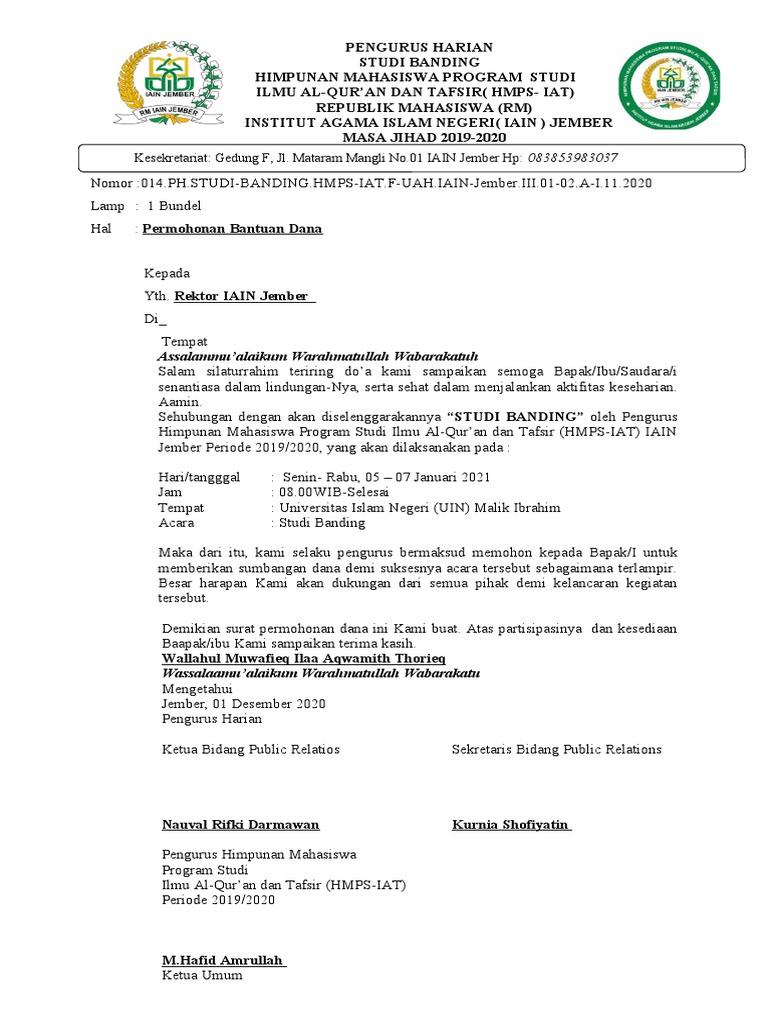 PROPOSAL - Studi Banding | PDF