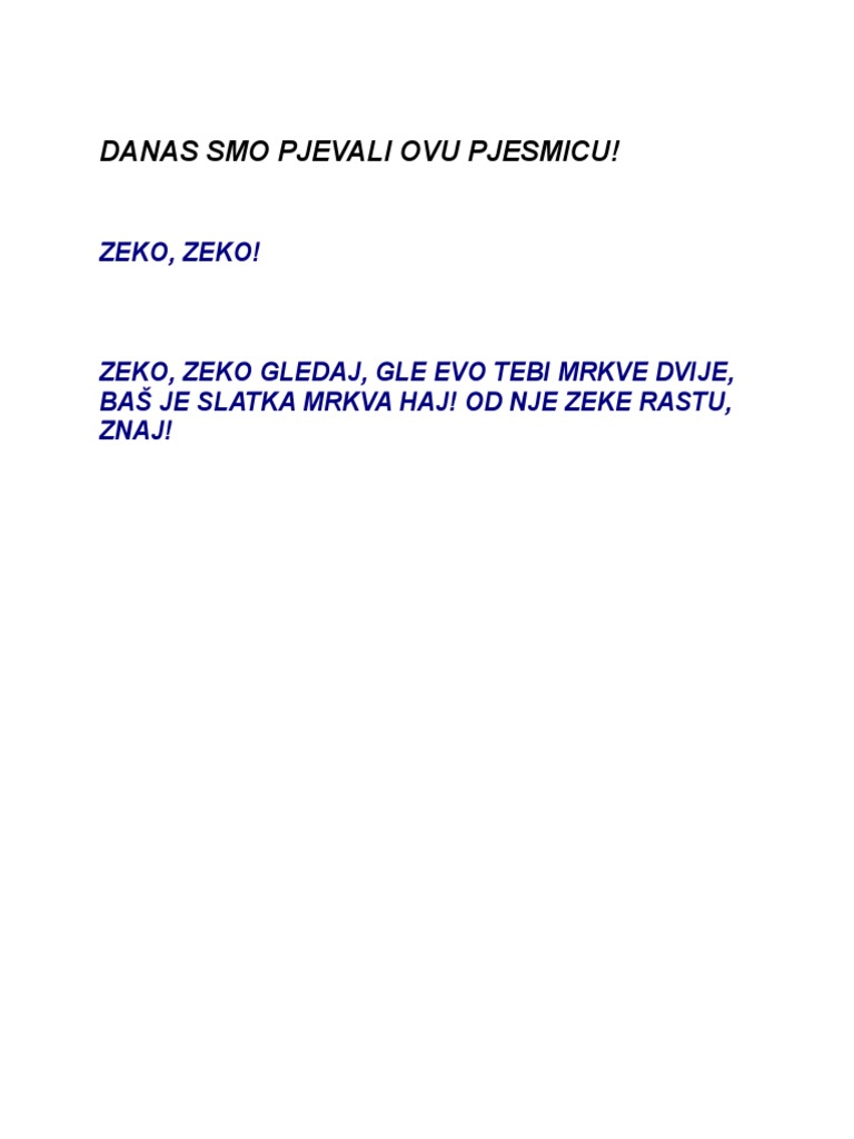 Zeko, Zeko | PDF