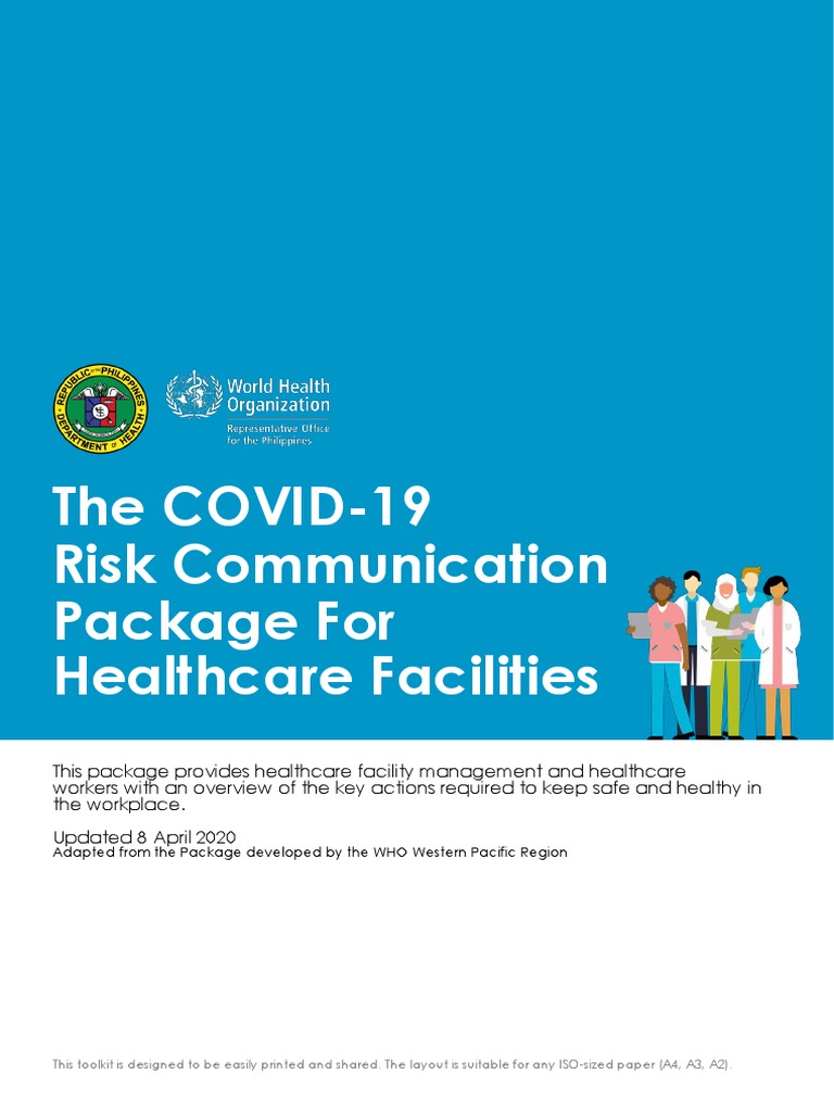 DOH WHO Risk Communication Package For Healthcare Facilities | PDF ...