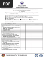 Brigada Eskwela - Monitoring Tool | PDF | Emergency Evacuation | Emergency Management