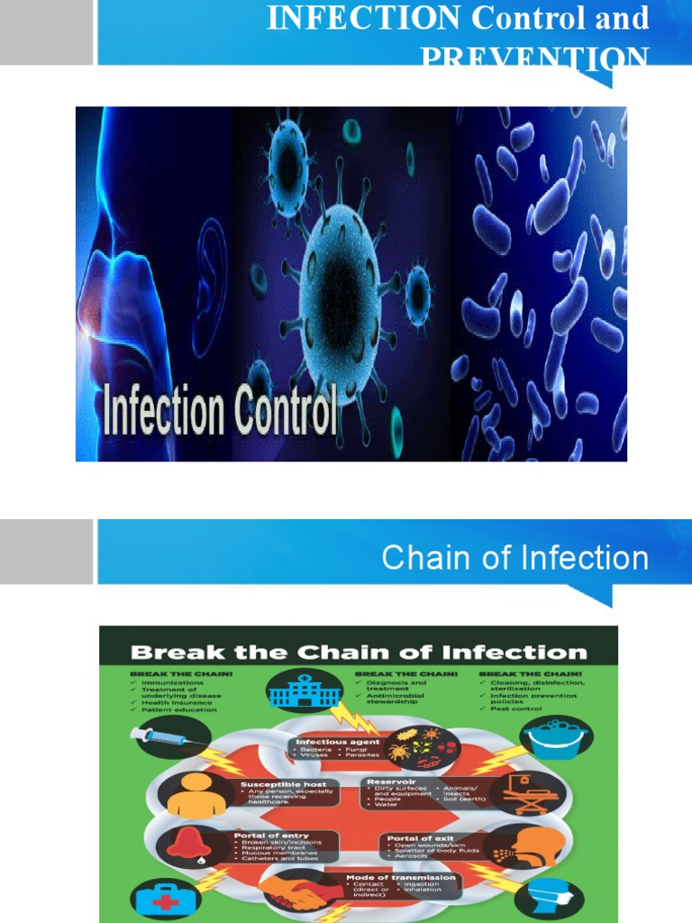 INFECTION Control and PREVENTION-1 | PDF | Infection Control | Hygiene