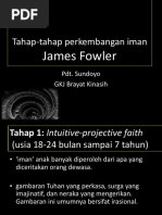 Teori Perkembangan Iman James Fowle1 | PDF