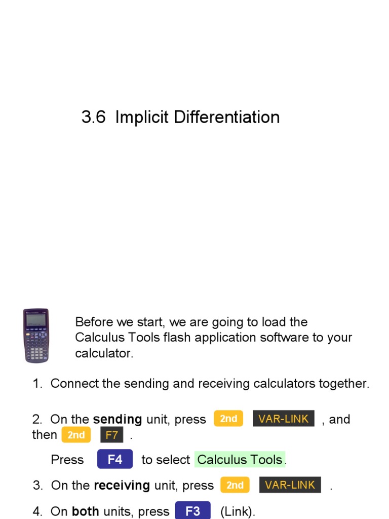 Lecture 3 6 Implicit Differentiation Pdf Derivative Tangent