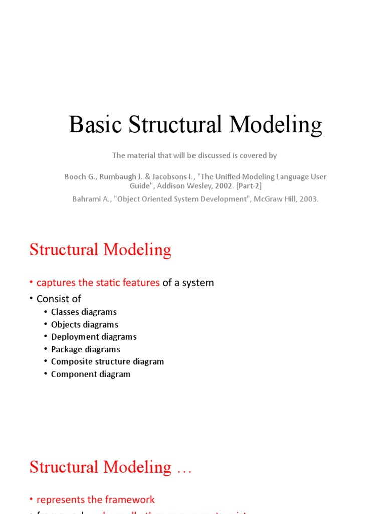 Basic Structural Modeling | PDF | Unified Modeling Language | Class (Computer Programming)