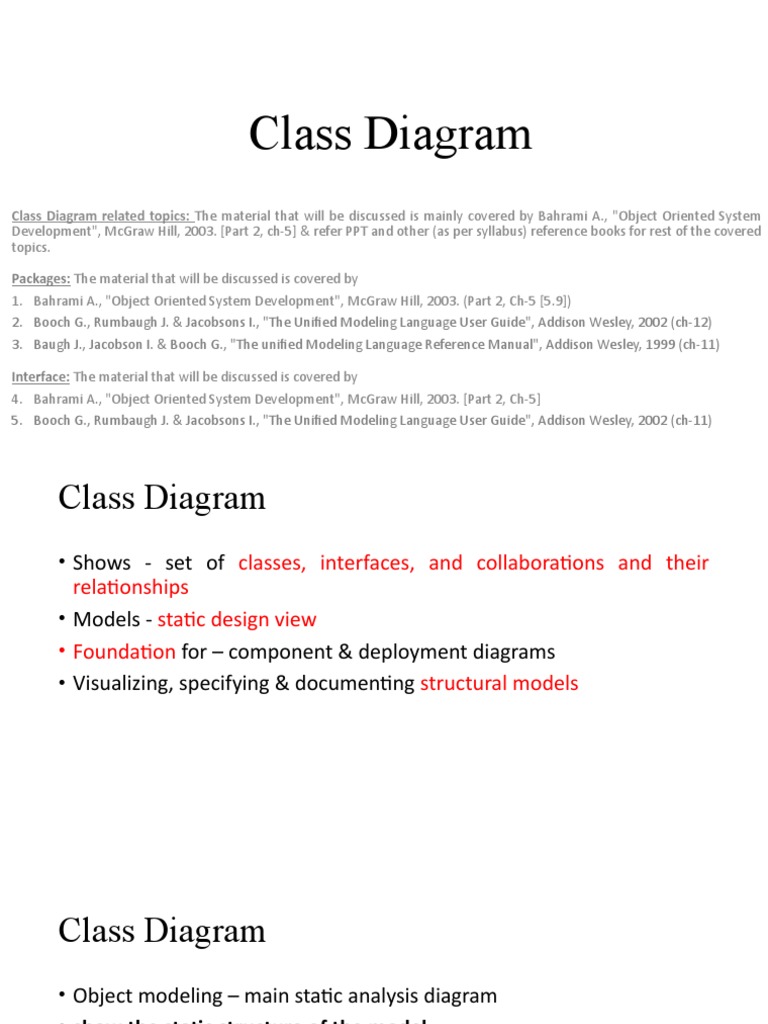 Class Diagram | PDF | Class (Computer Programming) | Unified Modeling Language