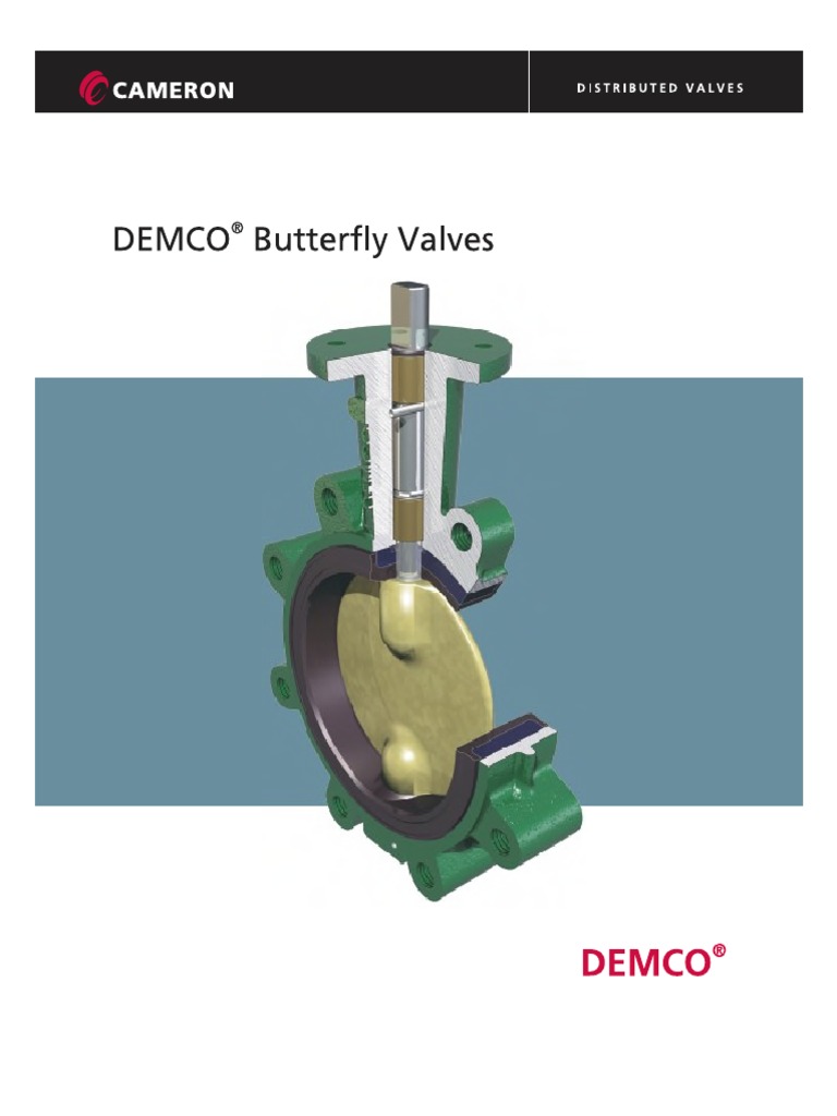 DEMCO Butterfly Valves Catalog - 0 | PDF