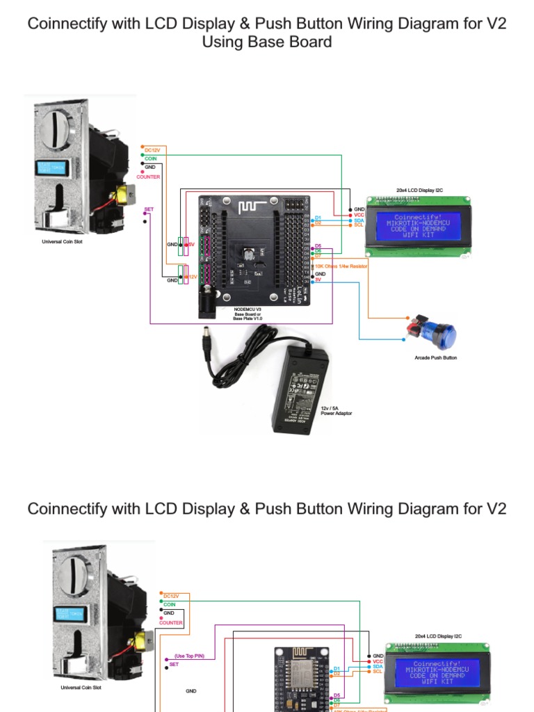 WIRING DIAGRAM Wifi Vendo | PDF | Physical Layer Protocols | Computer Hardware