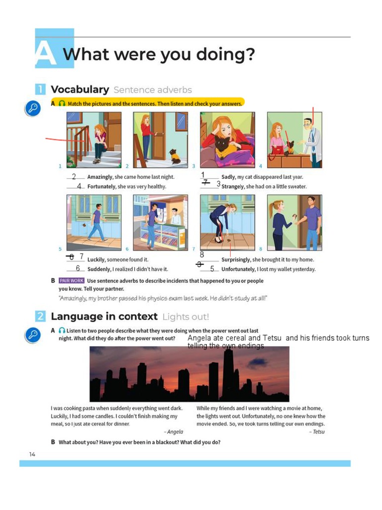 Level 3 Unit 2 Lesson A Student Book and Workbook 5 Sun | PDF | Books