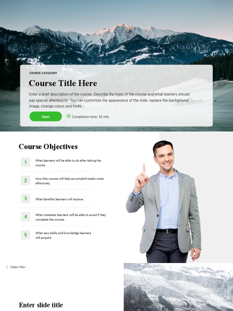 Course Template | PDF