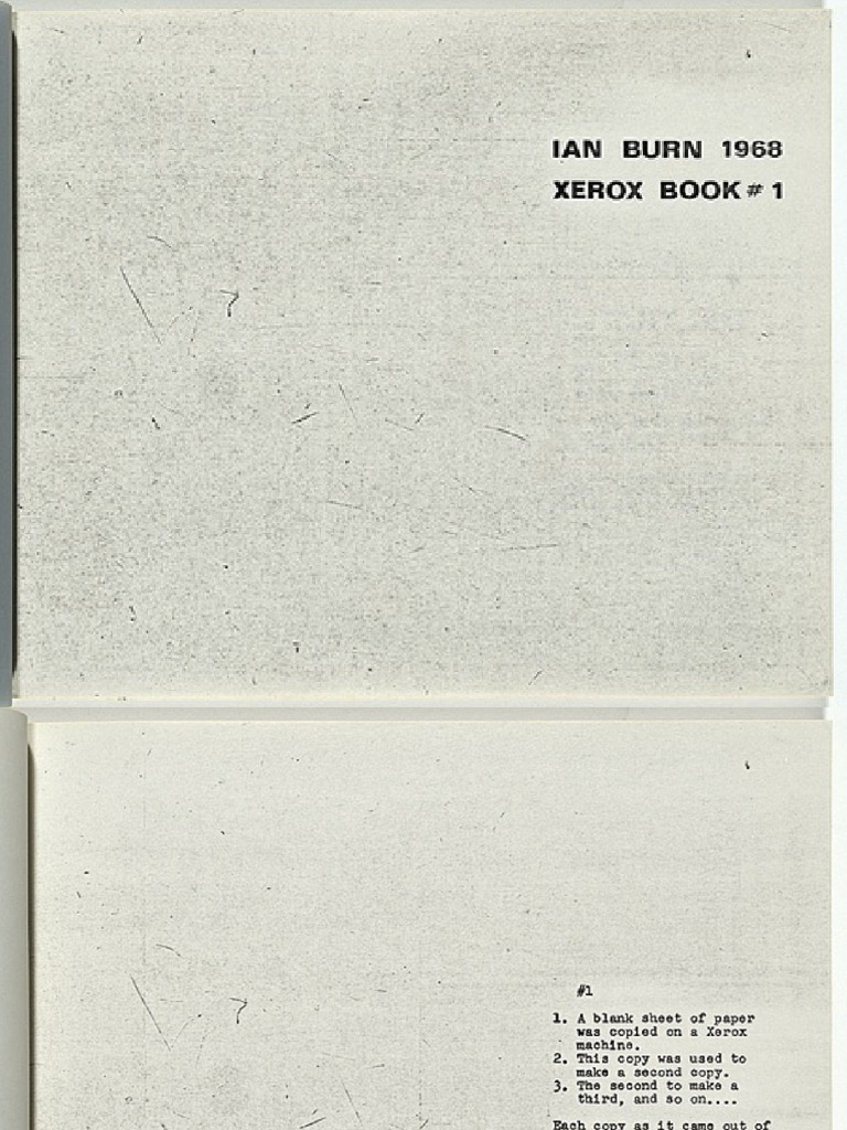 Burn Xerox Book | PDF