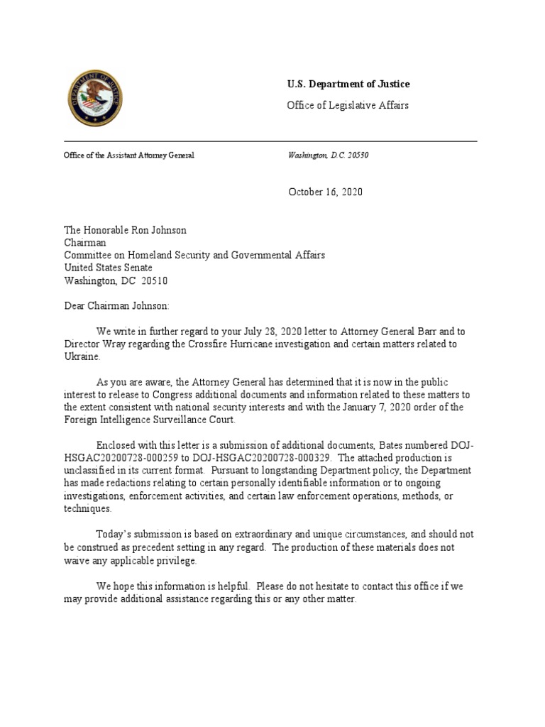 DOJ Docs Combined PDF | PDF