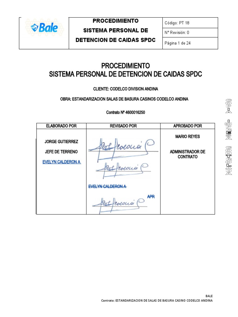 Procedimiento SPDC | PDF