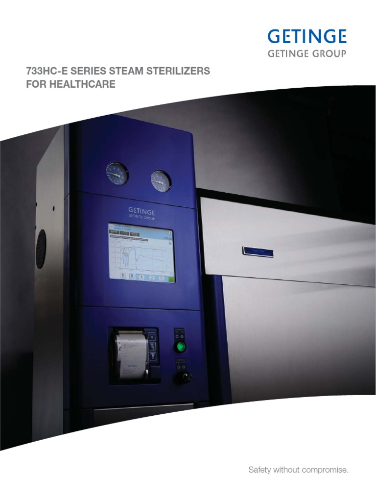 Getinge 733 HC e Steam Sterilizers | PDF | Sterilization (Microbiology ...
