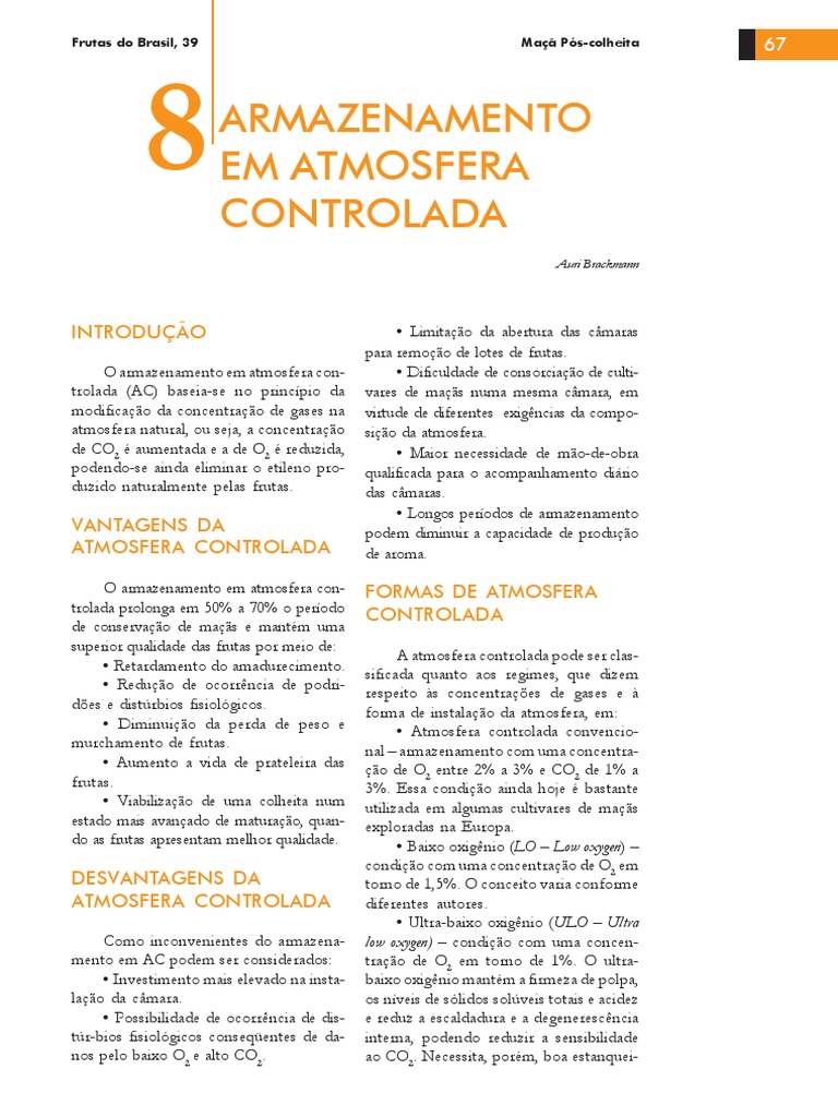 Armazenamento em Atmosfera Controlada: Uma Técnica para Aumentar a Vida ...