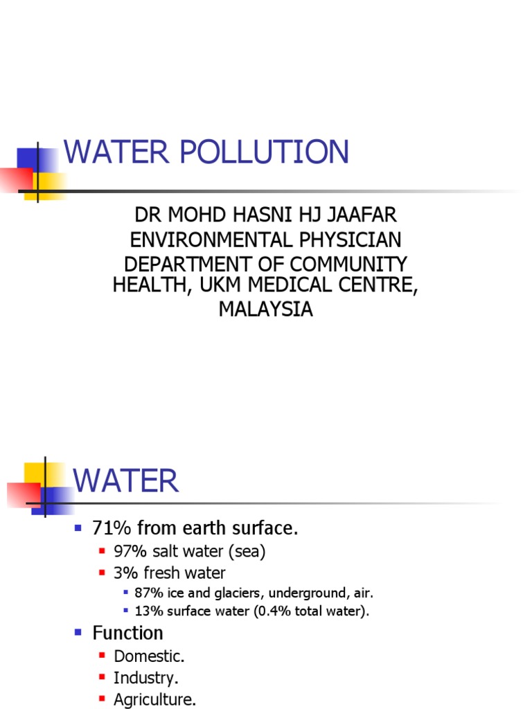 Water Pollution | PDF | Water Pollution | Environmental Science