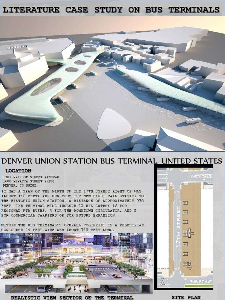 Literature Case Study On Bus Terminals | PDF | Buildings And Structures ...