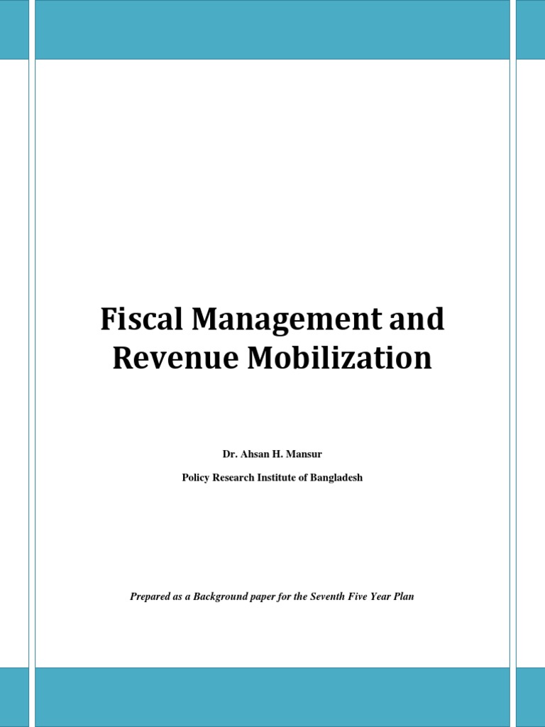 8 - Fiscal Management and Revenue Mobilization | Download Free PDF ...