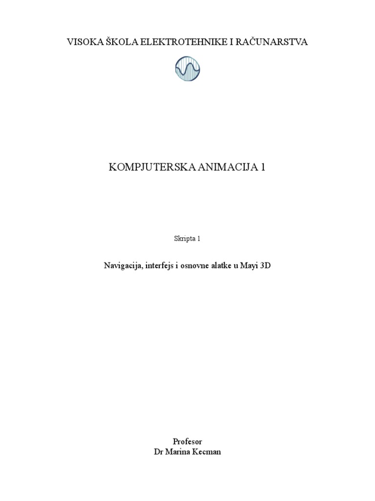 Skripta 1 | PDF