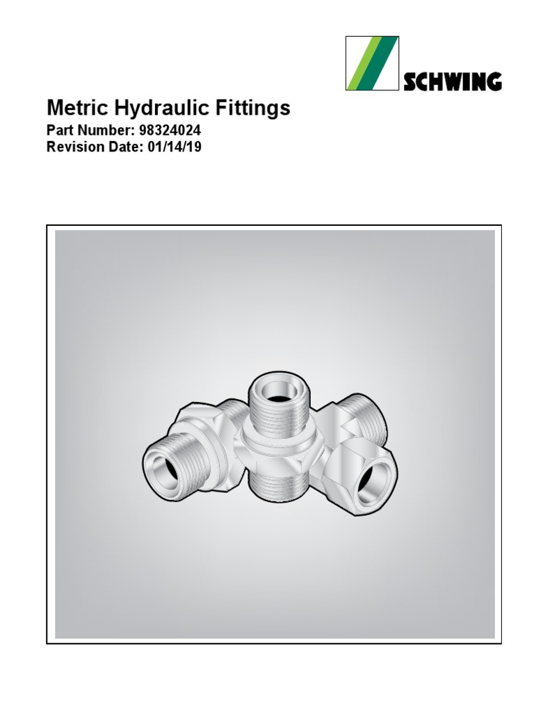 Fittings - Book - 2019 SCHWING PDF | PDF | Hydraulic Engineering | Plumbing