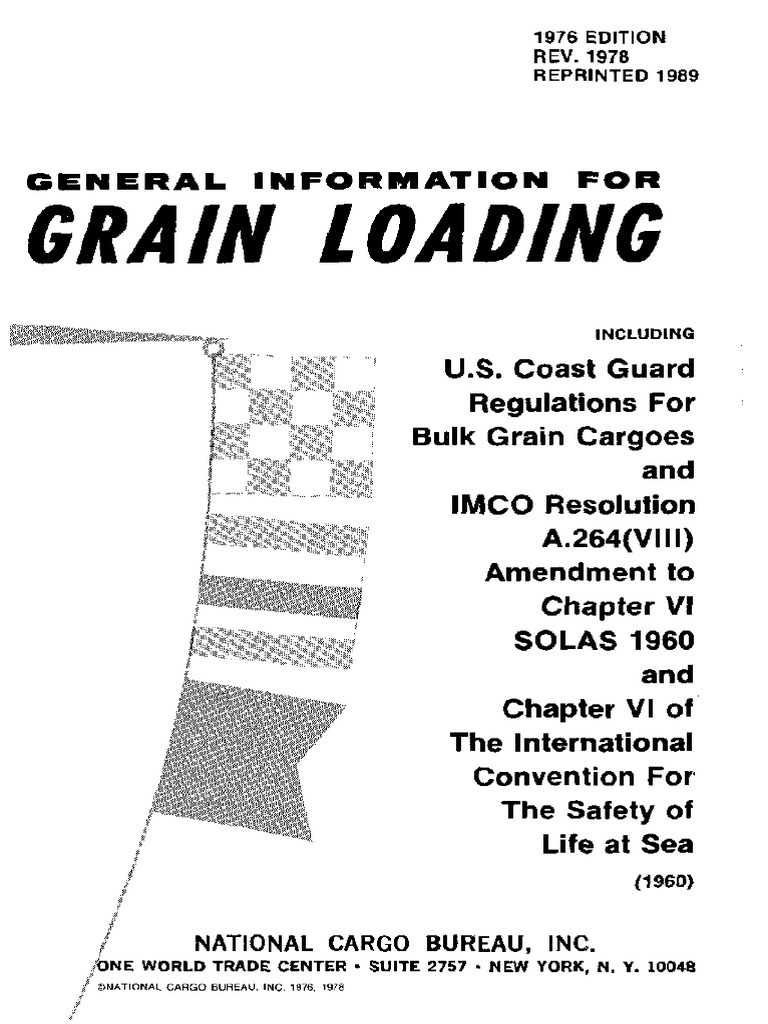 General Information For Grain Loading PDF | PDF