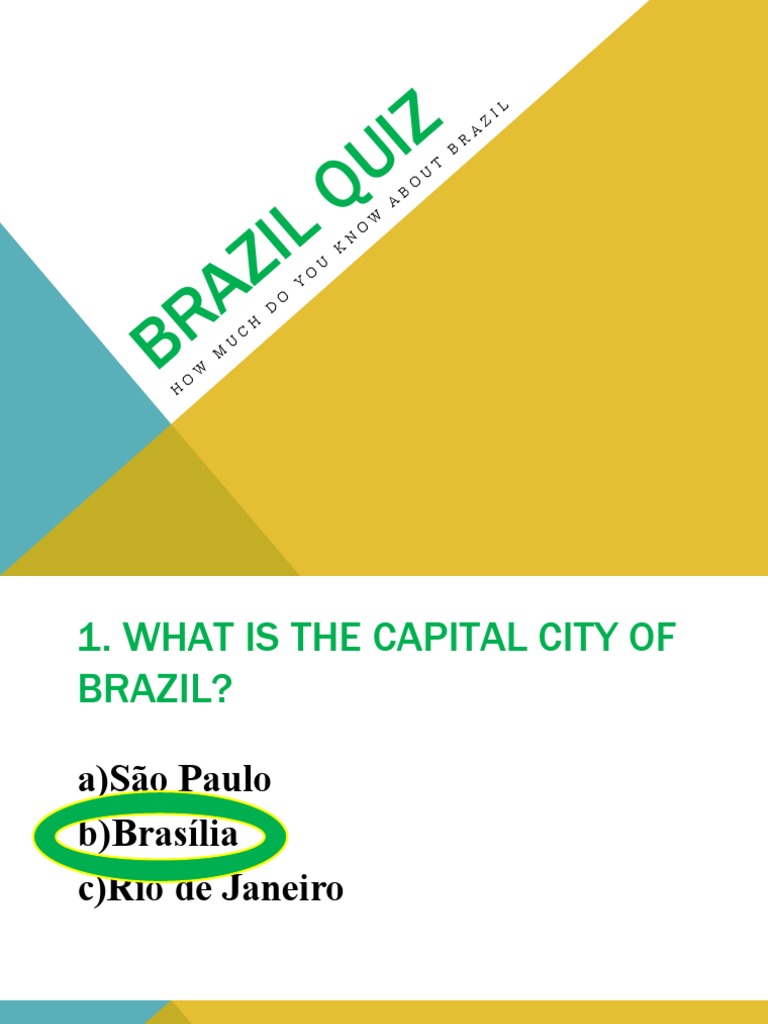 Brazil Quiz | PDF